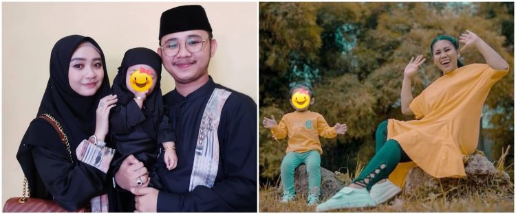 Momen 7 jebolan D'Academy momong anak, Lesty bawa ke lokasi syuting