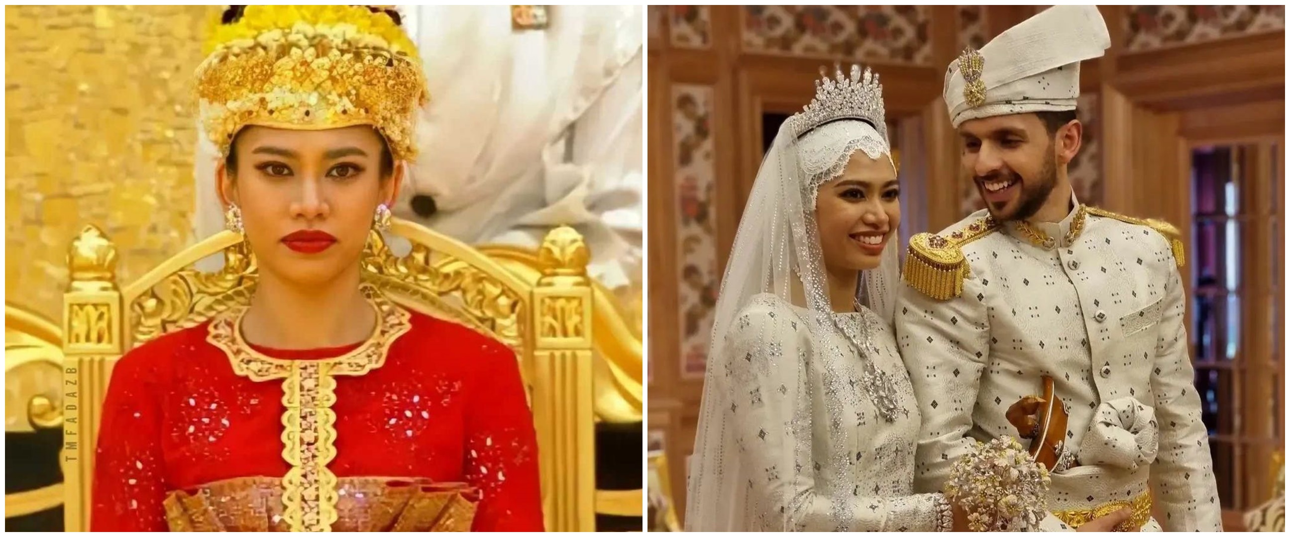 11 Potret pernikahan putri sultan Brunei Darussalam, dirayakan 10