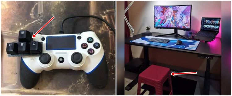 11 Potret lucu peralatan gaming ini penampakannya jadi kocak