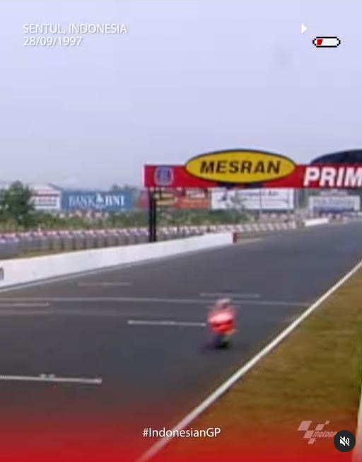 MotoGP kenang balapan di sirkuit Sentul tahun 1997, ini 11 potret