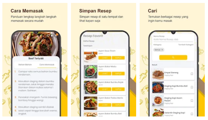 7 Aplikasi resep masakan di Android, inspirasi menu buka & sahur ...