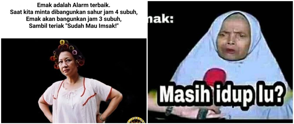 11 Meme kocak tentang sahur ini relate abis, setuju nggak?