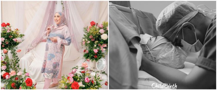 9 Momen Fitri Tropica melahirkan buah hati kedua, nama anaknya unik