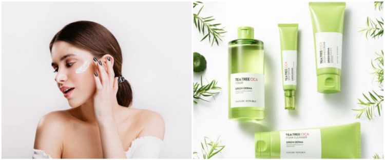 4 Rangkaian Nature Republic Green Derma Tea Tree mulai Rp 190 ribu