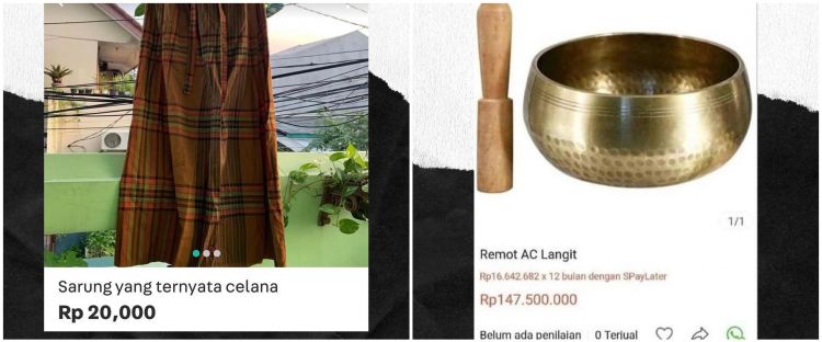 11 Nama-nama lucu barang di online shop ini bikin bingung pembelinya