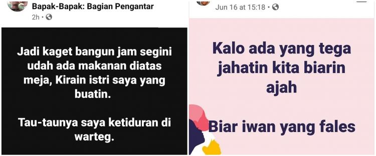 11 Status kocak bapak-bapak di Facebook ini bikin cekikikan