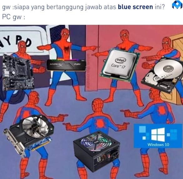 15 Meme komputer lemot banget ini bikin kesal abis | Techno.id