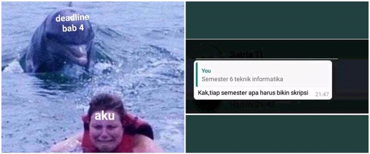 13 Meme lika-liku mahasiswa semester tua ini bikin ngelus dada
