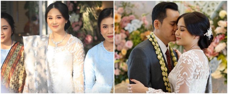 9 Momen pernikahan Jessica Anastasya, berlangsung penuh khidmat