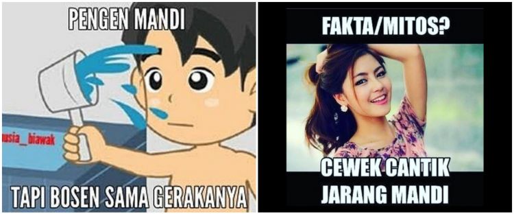 15 Meme alasan malas mandi ini bikin geregetan