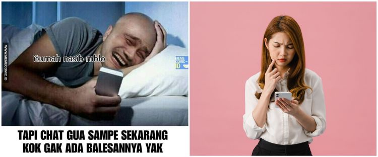 15 Meme chat ga dibalas, bikin tersindir dan tersenyum kecut