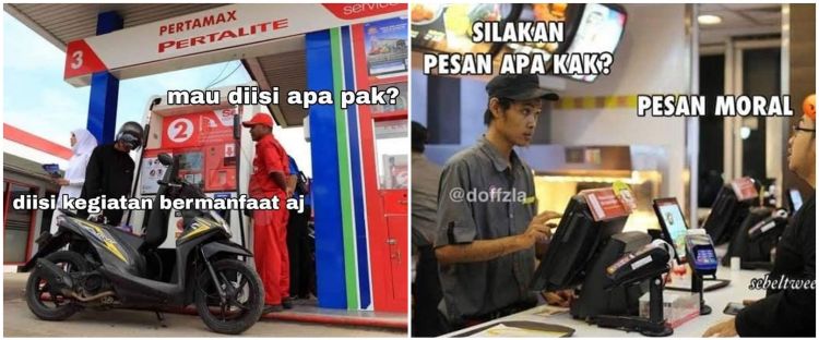 31 Meme lucu percakapan tanya jawab dua orang ini bikin ketawa geli