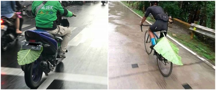 11 Benda nyeleneh pengganti spakbor motor ini idenya bikin heran