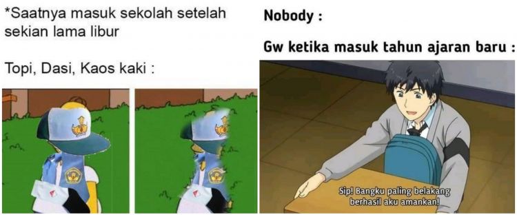 17 Meme gambaran saat pertama masuk sekolah ini relate abis