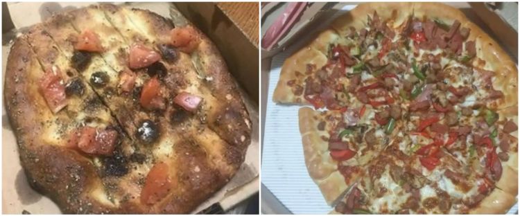 11 Potret nyeleneh potongan pizza ini bikin nggak tega mau bagi