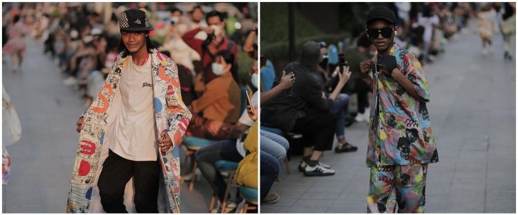 11 Gaya ABG Citayam Fashion Week catwalk bak model profesional, modis