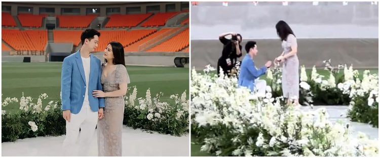 10 Momen Kevin Sanjaya lamar Valencia Tanoesoedibjo, jadi kado spesial