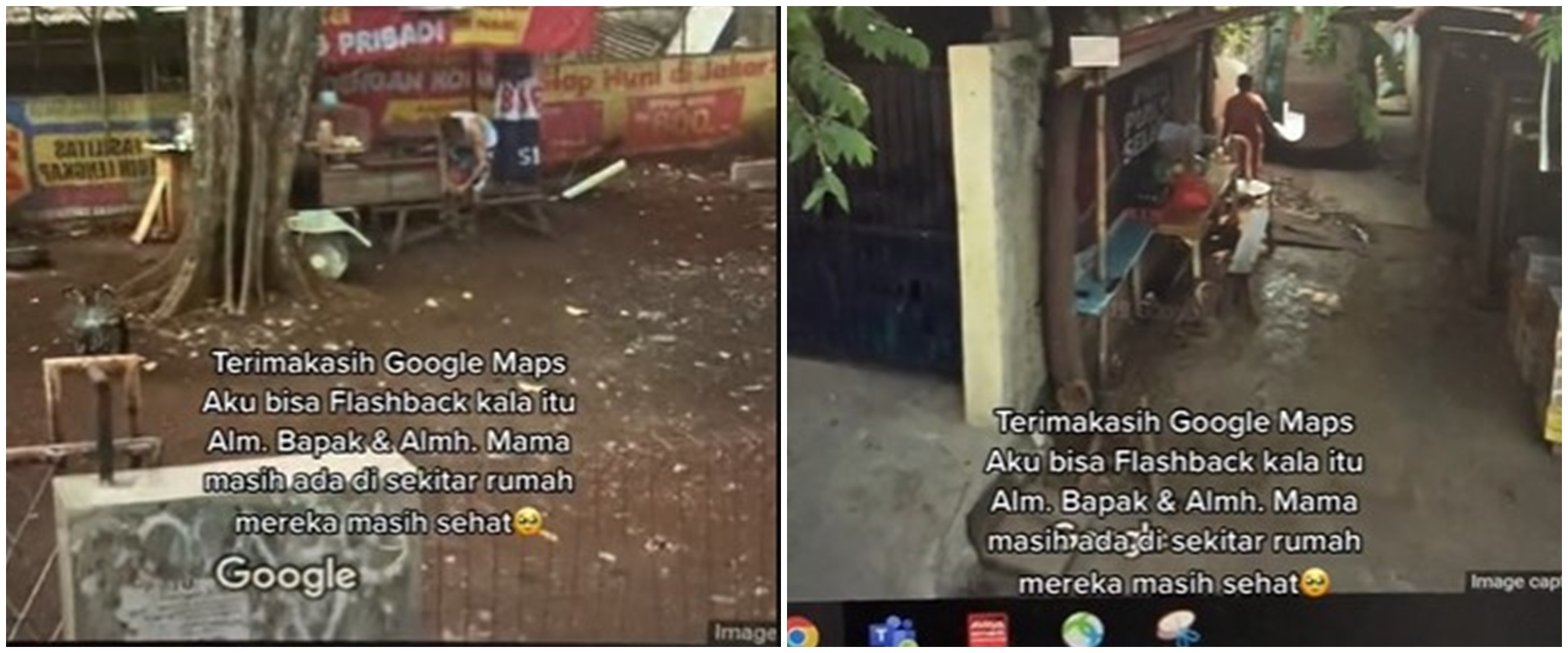 Momen wanita kenang orang tua lewat Google Maps, keharuannya nula