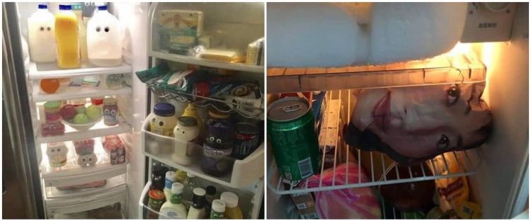 11 Penampakan isi kulkas ini nyelenehnya bikin kaget