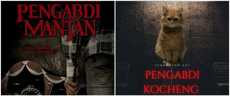 21 Editan poster Pengabdi Setan ini bukan seram, tapi bikin ngakak