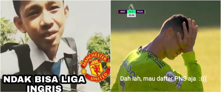 11 Meme terbaru meledek Manchester United yang kalah terus, ngenes pol