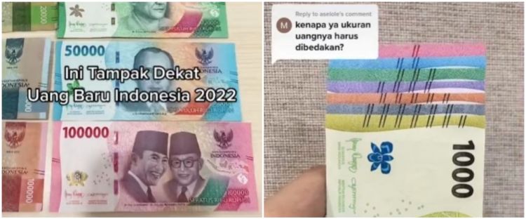 Uang kertas baru makin besar nominal ukuran kian panjang, ini gunanya