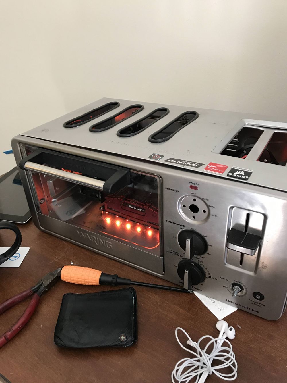 11 Potret rakit PC dengan konsep alat dapur, idenya out of the box ...