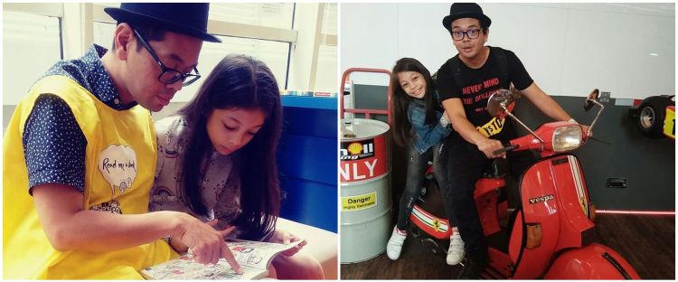 10 Potret kebersamaan Nada anak angkat Deddy Corbuzier & ayah kandung