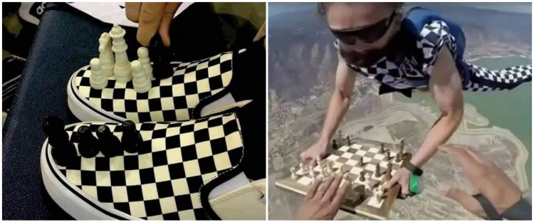 11 Potret kocak main catur di tempat tak biasa ini bikin geleng kepala