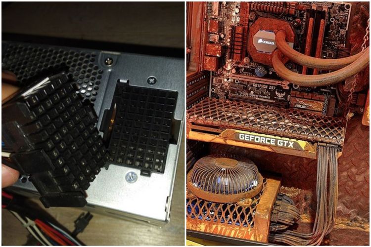 11 Potret kocak rakit komputer dengan komponen tak biasa, ada-ada saja ...