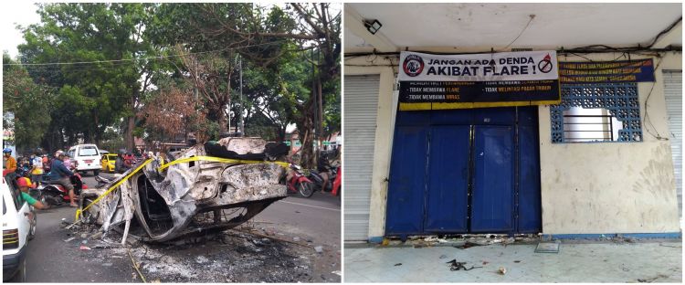 11 Potret terkini stadion Kanjuruhan usai rusuh, banyak bangkai mobil 11 Potret terkini stadion Kanjuruhan usai rusuh, banyak bangkai mobil
