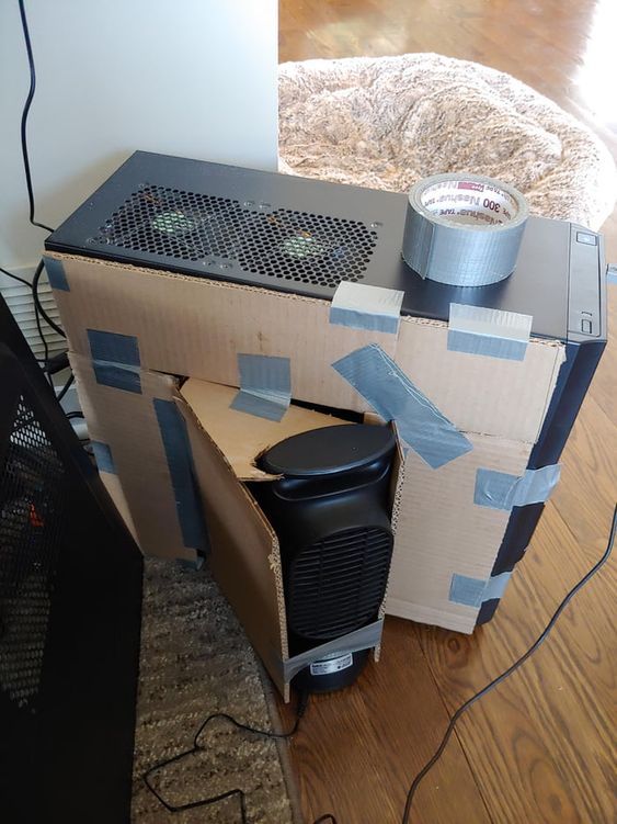 11 Potret lucu modifikasi komponen komputer, antara hemat dan pelit ...