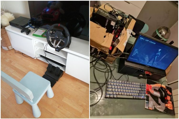 11 Penampakan absurd alat gaming alakadarnya, yang penting bisa fungsi ...