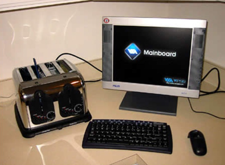 11 Ide kreatif rakit PC dengan konsep perabot rumah tangga, unik pol ...