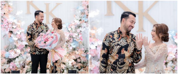 11 Momen lamaran Kiky Saputri, digelar di hari ulang tahun