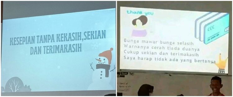 11 Tulisan lucu di akhir presentasi ini bikin senyum satu kelas