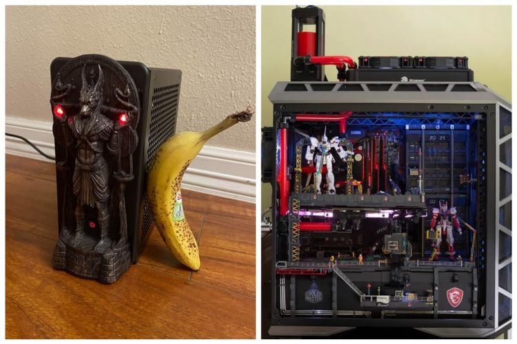 11 Ide tambahkan pernak-pernik unik di casing PC, hasilnya estetik ...