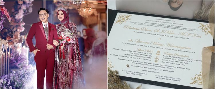 Intip undangan nikah 9 pedangdut, gelar Yeni Inka bikin terkejut