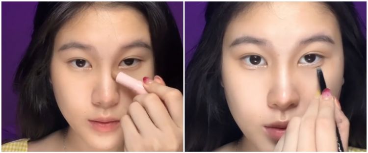 Wanita ini bagikan tutorial Korean clean makeup look, tampak flawless