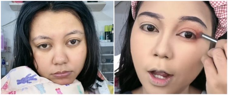Wanita Ini Bagikan Tutorial Makeup Ala Jepang Hasilnya Mirip Anime
