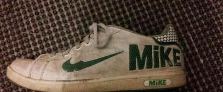 11 Pelesetan merek sepatu terkenal ini bikin tepuk jidat