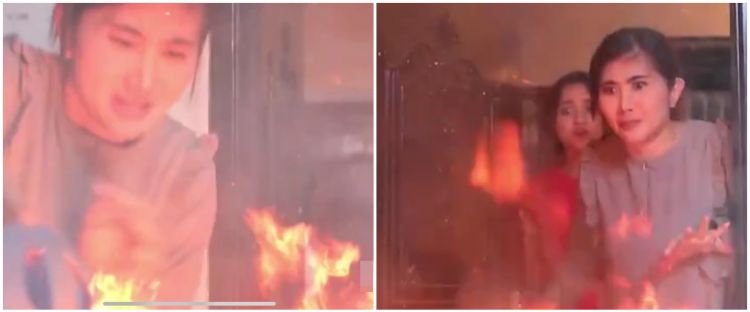 10 Potret bikin adegan kebakaran di sinetron ini terlihat sepele