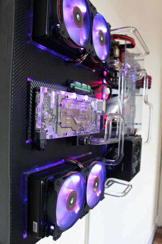 11 Ide kreatif rakit komputer di atas papan, tampilan tetap menarik ...