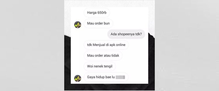 11 Chat orang saat jawab promosi dagangan ini bikin senyum getir