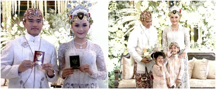 9 Potret Jan Ethes dan Sedah Mirah bawa cincin nikah Kaesang-Erina ...