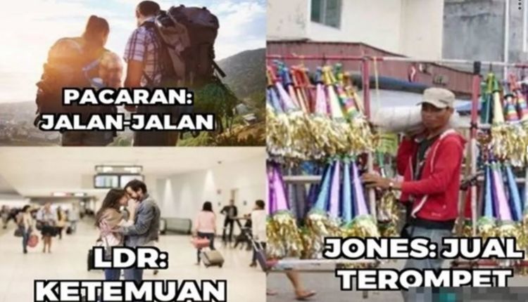 11 Meme lucu orang jomblo di Tahun Baru, kocak dan ngenes beda tipis