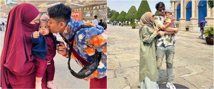 9 Potret baby Leslar anak Lesty Kejora-Rizky Billar ikut umrah, disebut ...
