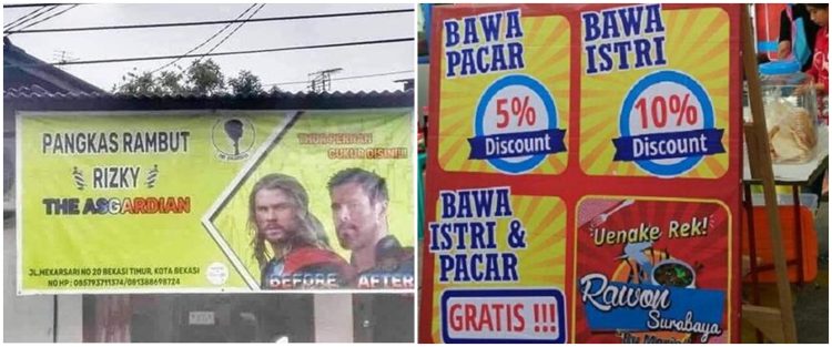 11 Cara promosi penjual ini keren, skill-nya bikin auto manggut-manggut