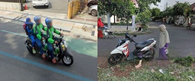 11 Potret kocak pengendara motor di Google Maps ini bikin tersenyum kecut