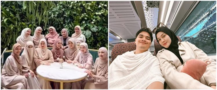 9 Momen Dinda Hauw kumpul geng seleb, kehadiran Henny Rahman istri ...